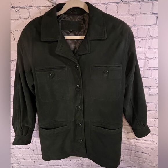 Kara George | Jackets & Coats | Vintage Kara George 98s Forest Green ...